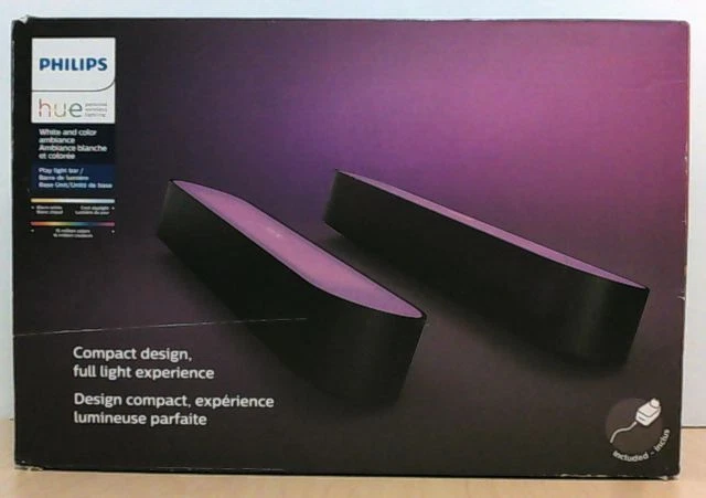 NEW OPEN BOX Philips 7820230U7 Hue Smart Light 2-Pk Base Kit $130 $112. ...