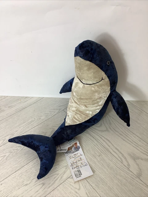 VICTOR SHARK JELLYCAT Rare Retired Beanie Plush With Tags @pre # £64.95 ...