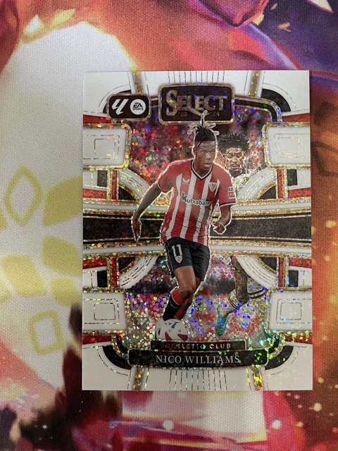 2023-24 PANINI SELECT Laliga Nico Williams White Sparkle SSP £188.80 ...