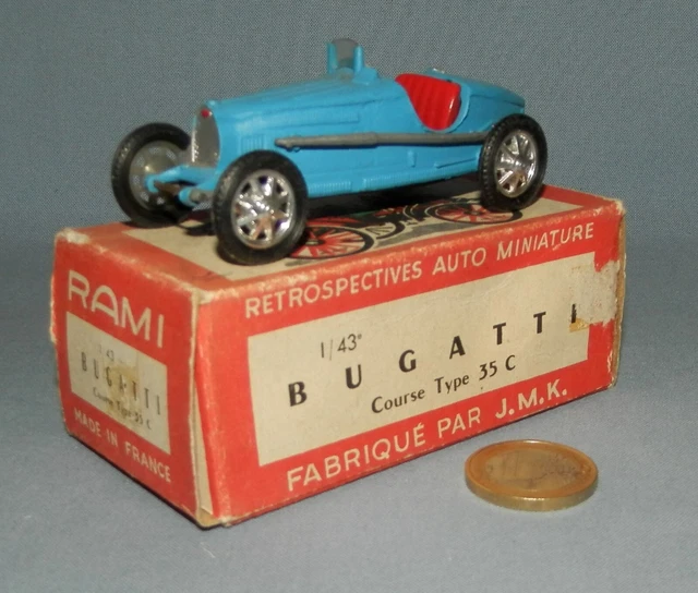 RAMI BY JMK 1/43 : Bugatti Voiture de course type 35C (Neuve en boîte ...