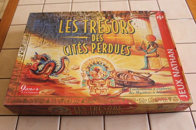 LES TRÉSORS DES CITÉS PERDUES Nathan - Les trésors des civilisations ...