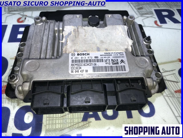 ECU MOTEUR ECU Peugeot 206 207 1.6HDI - 0281012528 EUR 189,00 - PicClick FR