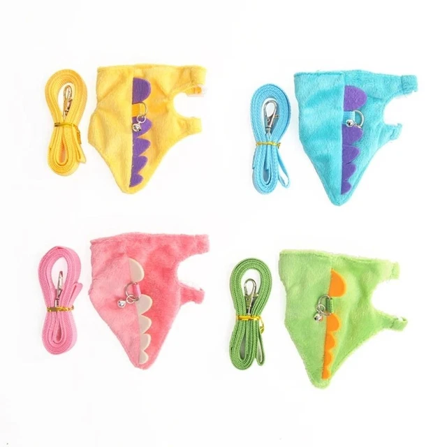 SHORT PLUSH FERRET Lead Rope Vest Type Walking Mice Cute Pet Rope Pet ...