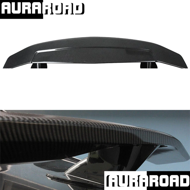 UNIVERSAL REAR SPOILER 52'' Racing Trunk Wing For Cars Carbon Look GT ...