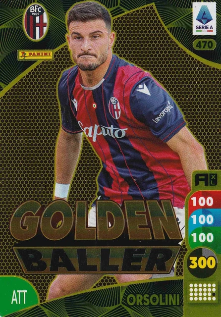 PANINI, FOOTBALLERS 2025-26 Adrenalyn XL: card 470 Golden Baller ...