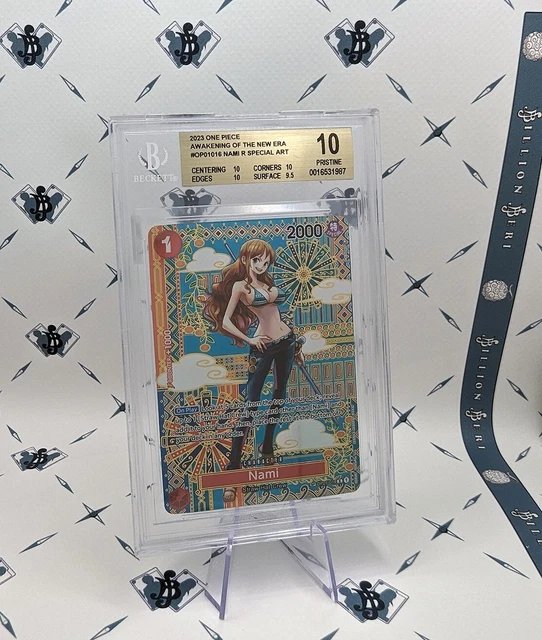 BGS 10 - One Piece TCG OP01-016 Nami Alt Art OP05 SP - English EUR 274 ...