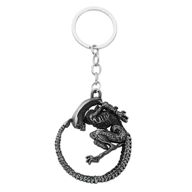 AVP ALIEN VS Predator Covenant Xenomorph Queen Keychain, Prometheus Key ...