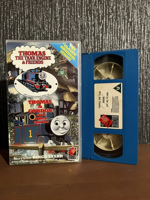 THOMAS THE TANK Engine - Thomas & Gordon (1988, RARE BLUE VHS Tape) £50 ...