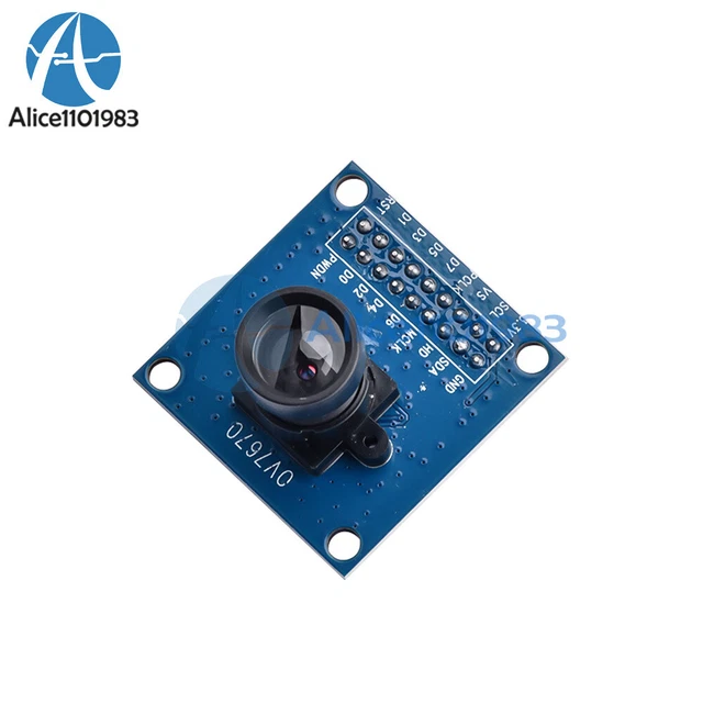 VGA OV7670 CMOS Camera Module Lens CMOS 640X480 SCCB Compatible W/ I2C ...