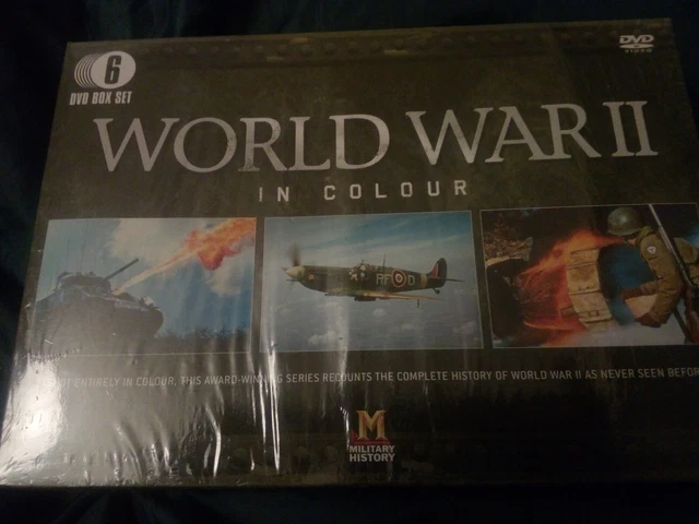 THE HISTORY CHANNEL WORLD WAR II IN COLOUR (6 Disc DVD Box Set) £6.99 ...