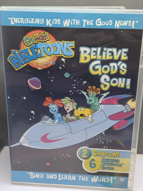 GOD ROCKS BIBLETOONS: Believe in God's Son, DVD $17.00 - PicClick CA