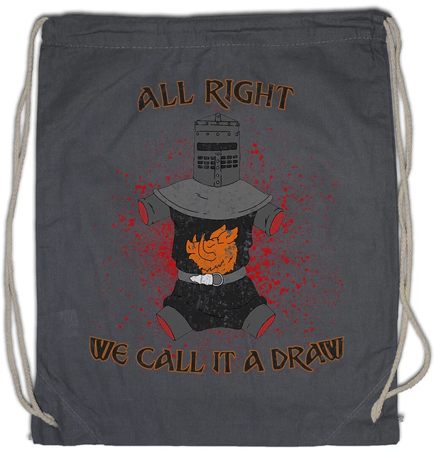 BORSA DA GINNASTICA We Call It A Draw Die Ritter Black Knight der Monty ...