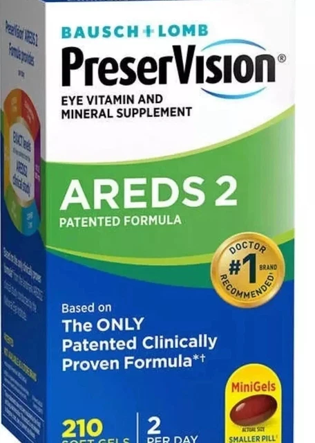 PRESERVISION 210 SOFTGELS £59.99 - PicClick UK