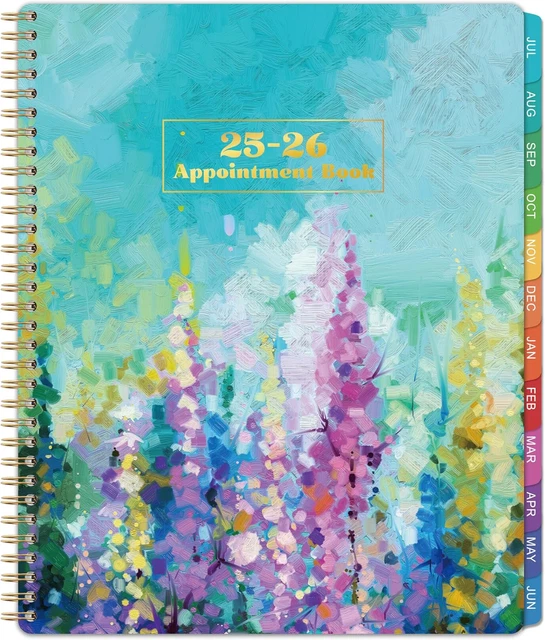 APPOINTMENT BOOK 2025-2026 - 2025-2026 Weekly Appointment Book/Planner ...