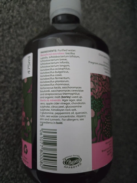 MICROBZ REVIVE LIQUID Probiotics for Gut Health, 475 ml (Pack of 1 ...