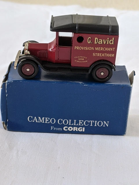 CORGI CAMEO COLLECTION 1992 Diecast Model T Ford - G David Streatham ...