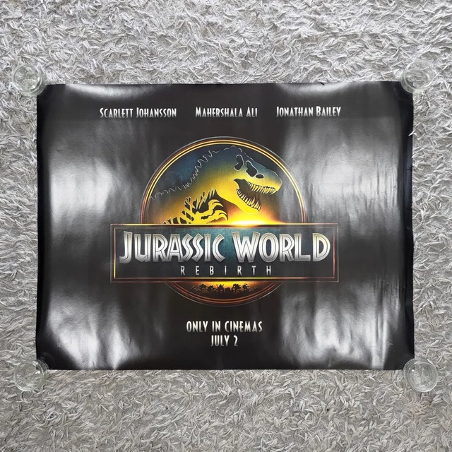 JURASSIC WORLD REBIRTH (2025) - UK Quad Movie Poster - 40 x 30" (Double ...