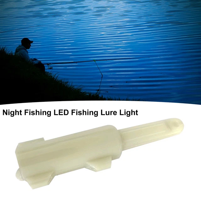 LED FISH LIGHT Submersible Fish Attraction Green Light Underwater Fish ...