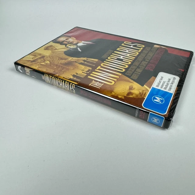 THE UNTOUCHABLES (DVD 1987) Kevin Costner Sean Connery Andy Garcia Reg ...