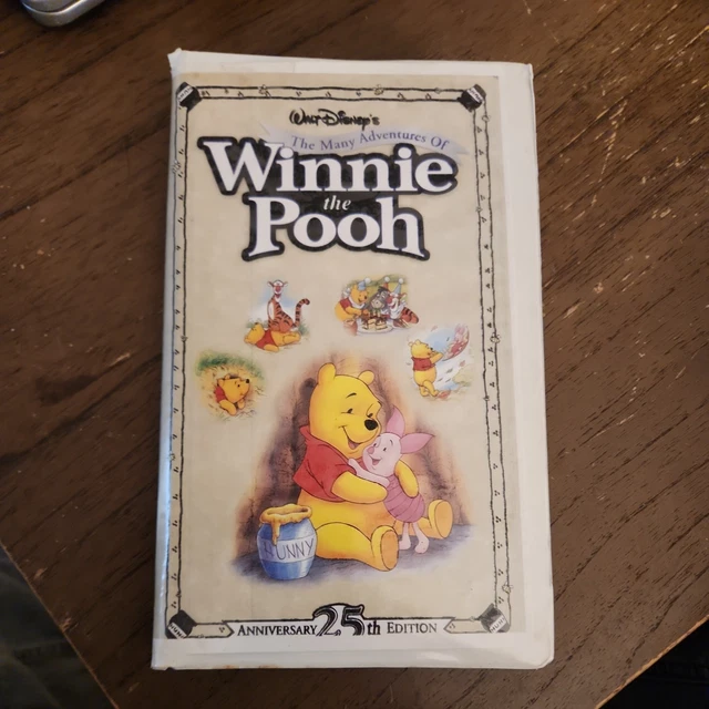 THE MANY ADVENTURES of Winnie the Pooh (VHS, 2002) - 25th Anniversary ...