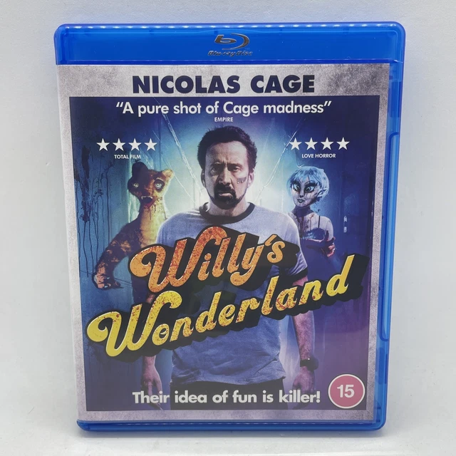 WILLY'S WONDERLAND BLU-RAY, 2021 Nicolas Cage - Rare Cult Classic £16. ...