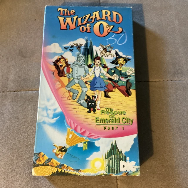 THE WIZARD OF Oz The Rescue of Emerald City Part 1 (VHS, 1990) DIC Baum ...