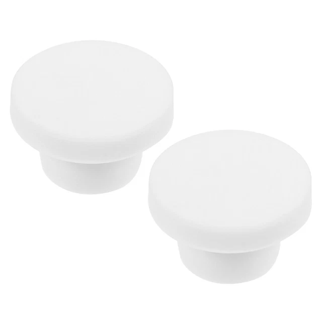 2PCS OVERFLOW DRAIN Round Caps Washbasin Overflow Drain Caps Bathroom ...