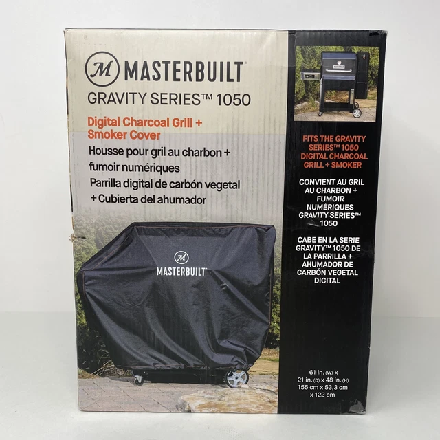 MASTERBUILT GRAVITY SERIES 1050 Digital Charcoal Grill Plus Smoker ...
