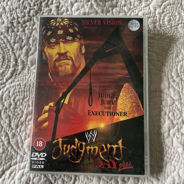 WWE JUDGEMENT DAY 2002 Wrestling DVD The Undertaker WWF Judgment Day ...