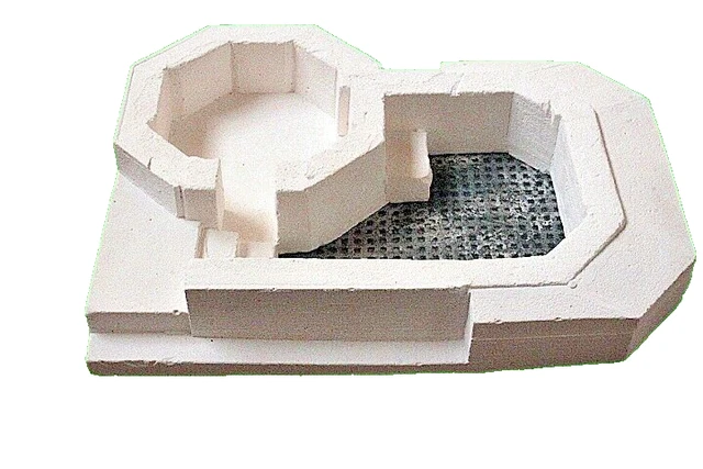 1/35 SCALE WW2 German Flak Bunker - 210mm x 175mm ceramic model Boxed £ ...