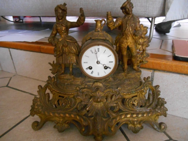 PENDULE ANCIENNE EN Regule EUR 2,50 - PicClick FR