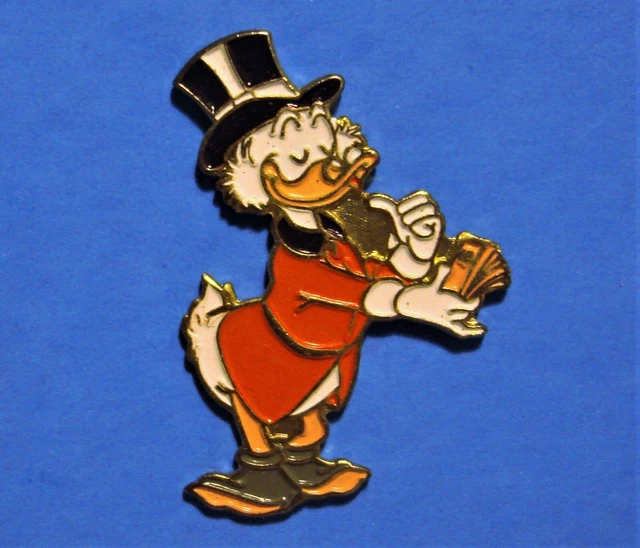UNCLE SCROOGE COUNTING Money - Donald Duck Uncle - Rare Euro Disney ...