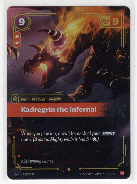 RIFTBOUND LEAGUE OF Legends Origins Foil Card OGN 034 Tryndamere ...