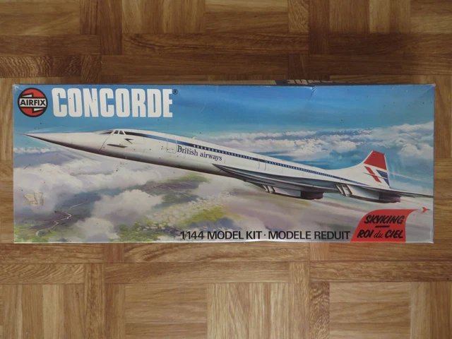 CONCORDE BRITISH AIRWAYS 1:144 kit de modélisme d'Airfix kit de ...