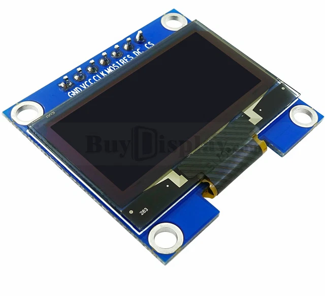 SERIAL SPI I2C Blue 1.3" inch Arduino,Raspberry Pi OLED Display 128x64 w/Library EUR 6,21 ...