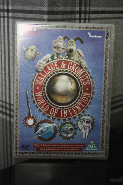 WALLACE AND GROMIT'S World of Invention DVD RESURFACED DISC SO NO ...