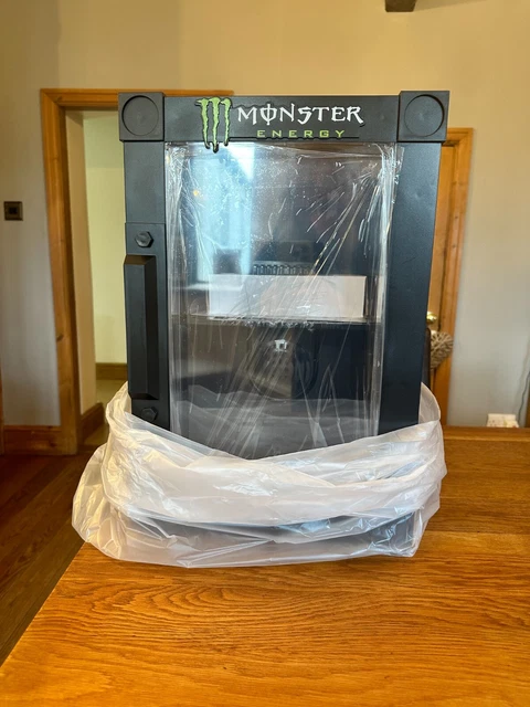 MONSTER ENERGY DRINKS Mini Fridge / Cooler 220V-240V or 12V BRAND NEW ...