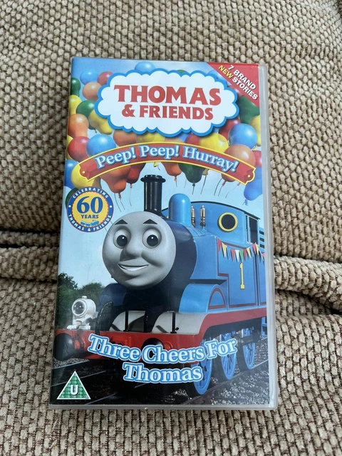 THOMAS THE TANK Engine Vhs Video Peep Peep Hurray Three Cheers For ...