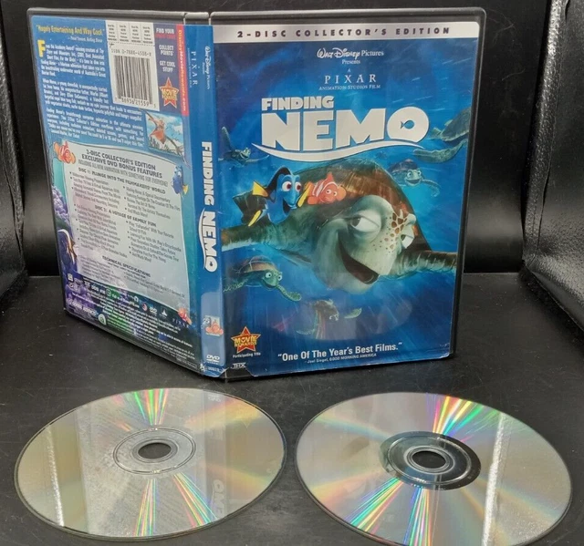 FINDING NEMO WALT Disney Pixar 2 disc collectors edition G $4.00 ...