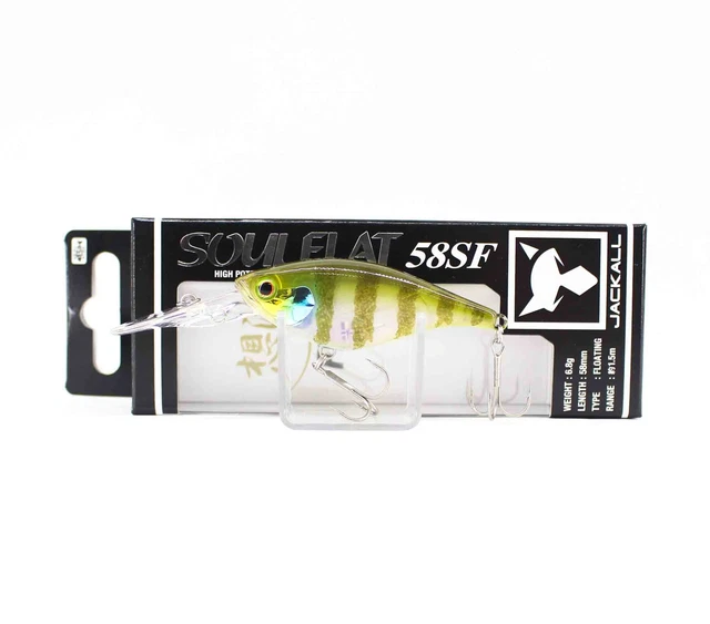 JACKALL SOUL FLAT 58SF Floating Lure Chigill (5534) £17.88 - PicClick UK