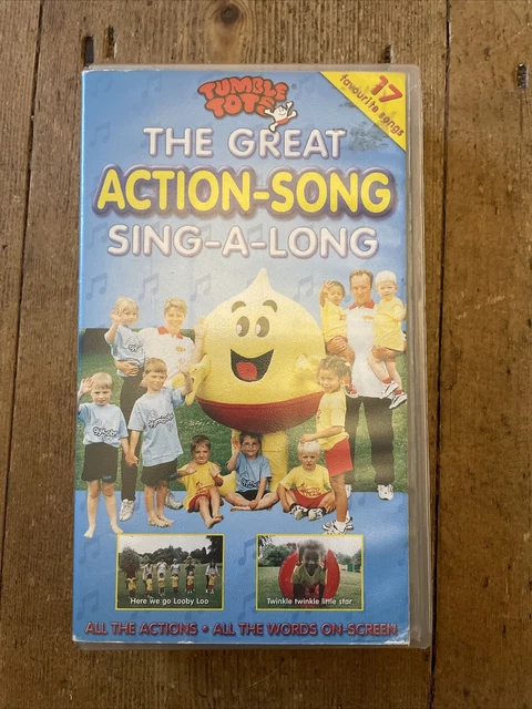 TUMBLE TOTS THE GREAT ACTION SING-A-LONG SONGS VHS VIDEO 17 Songs £4.50 ...