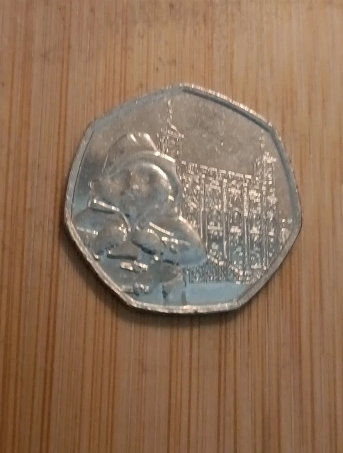 PADDINGTON BEAR TOWER Of London 50p Fifty Pence Coin Collectable Rare £ ...