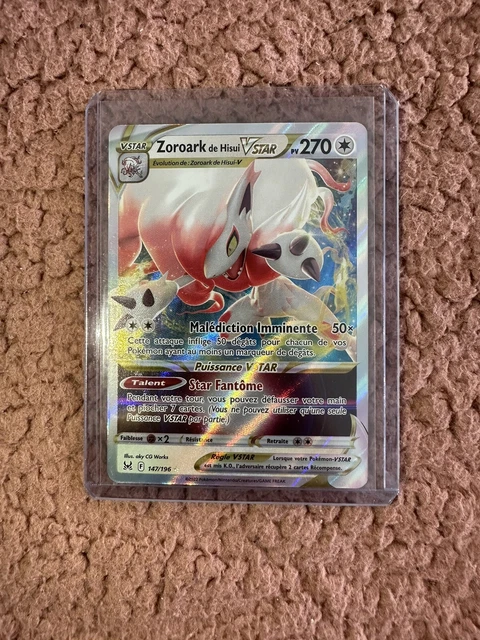 CARTE POKÉMON ZOROARK de Hisui Vstar 147/196 - Origine Perdue EB11 FR EUR 0,50 - PicClick FR
