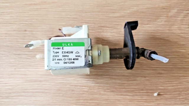 LAVAZZA ESPRESSO POINT Machine Water Pump Assembly, Hosses & Hangers ...