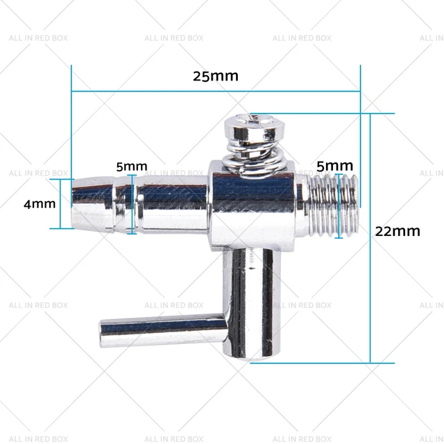 4MM AIR FLOW Distributor Controller Valves for Aquarium Fish Tank Pond ...