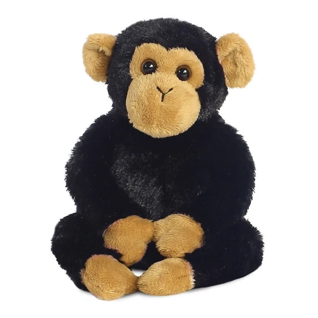 CHIMP SOFT TEDDY BEAR TOY AURORA FLOPSIES 20cm CLYDE CHIMPANZEE CUDDLY PLUSH £9.89 - PicClick UK