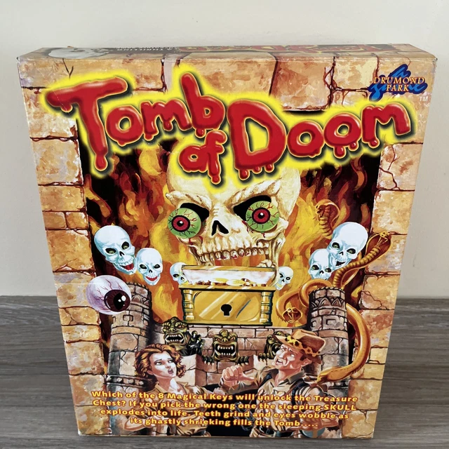 TOMB OF DOOM - Board Game - Vintage - 2001 - Drummond - Pre-Loved ...