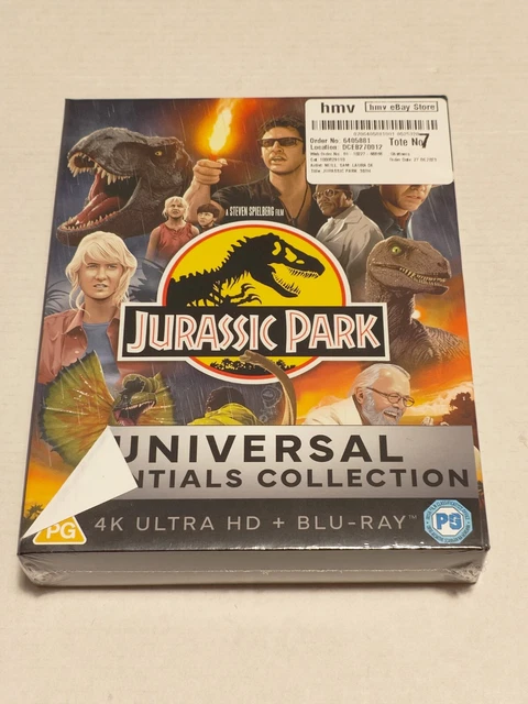 JURASSIC PARK 30TH Anniversary Collectors Edition 4K UHD Blu Ray Steelbook EUR 114,30 - PicClick IT