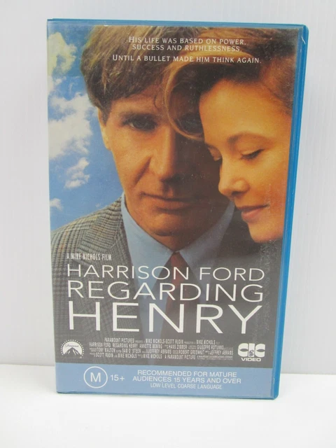 HARRISON FORD, REGARDING Henry, VHS Tape, Vintage Video, Movie M15+ $19 ...