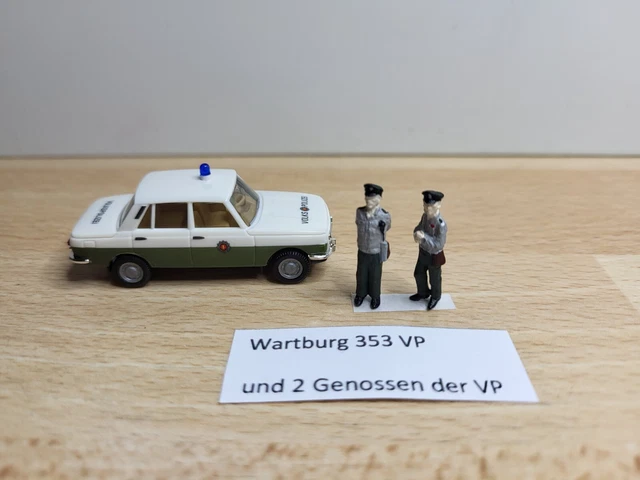 NVA/VP/DDR 1:87 WARTBURG 353 + 2 Genossen der VP EUR 41,99 - PicClick DE